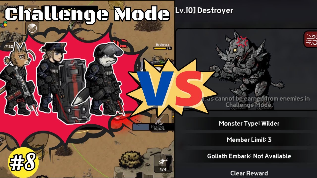 Challenge Mode #8 Level 10 Destroyer | Bad 2 Bad Apocalypse - YouTube
