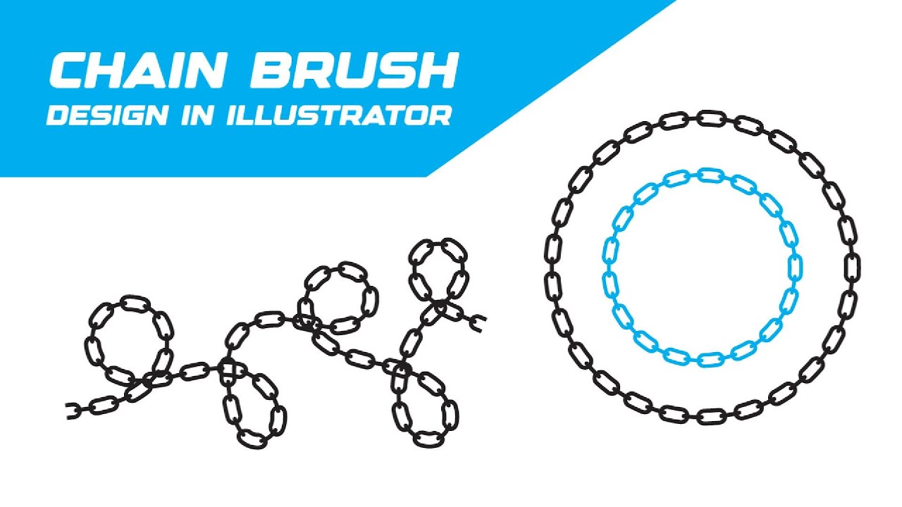 Chain Design in Adobe Illustrator | Step by Step Video Tutorial - YouTube
