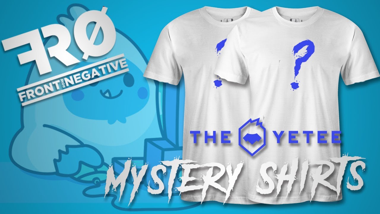 Yetee Mystery Shirts Unboxing & Review - YouTube