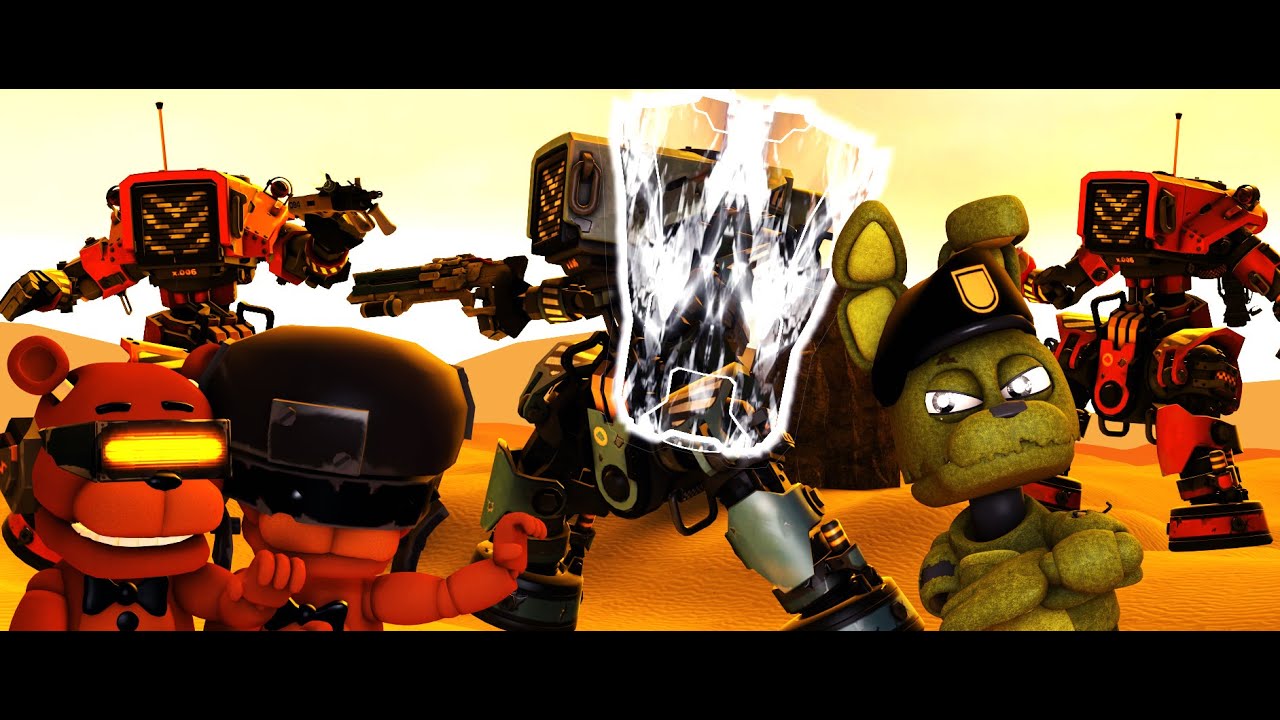 SFM FNAF WORLD EPIC MECH ACTION COMIC SEASON 2 EPISODE ONE - YouTube