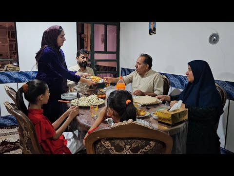 A night full of love and intimacy; a family gathering of the nomadic engineer