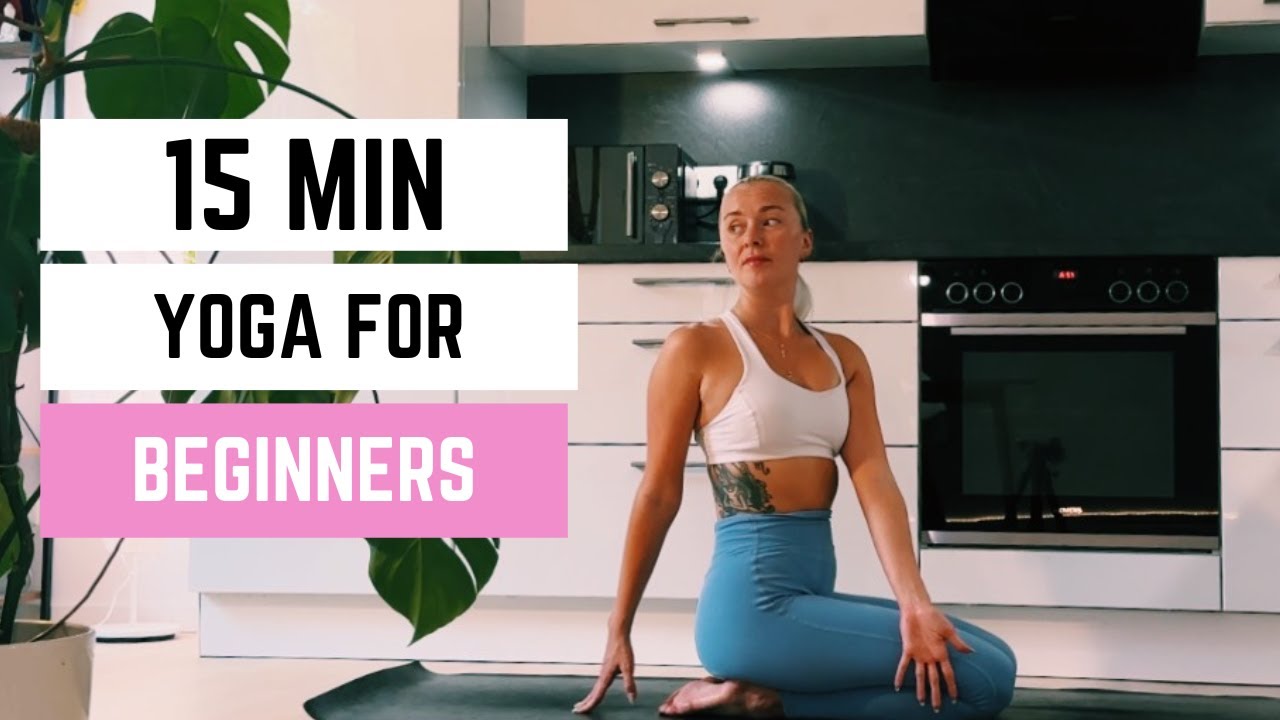 15 Min - Yoga for Absolute Beginners!! 🧘🧘‍♀️ - YouTube