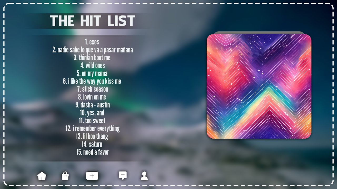 The Hit List - Popular Playlist 2024 ~ Top Hits Songs Collection - YouTube