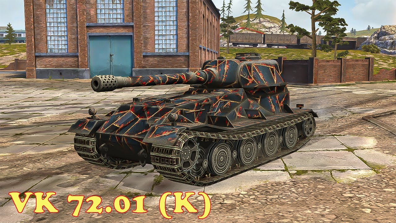 VK 72.01 (K) - WoT Blitz UZ Gaming - YouTube