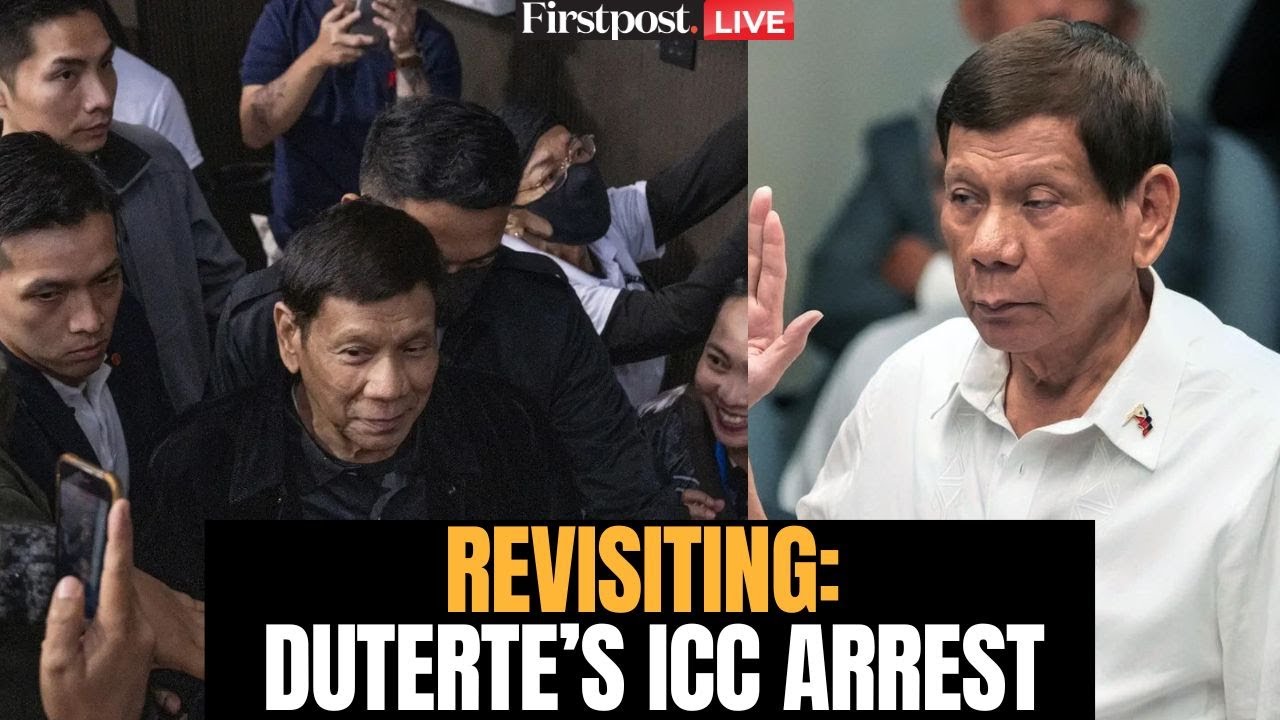 Rodrigo Duterte Arrest LIVE: ICC Nabs Ex Philippine President Duterte ...