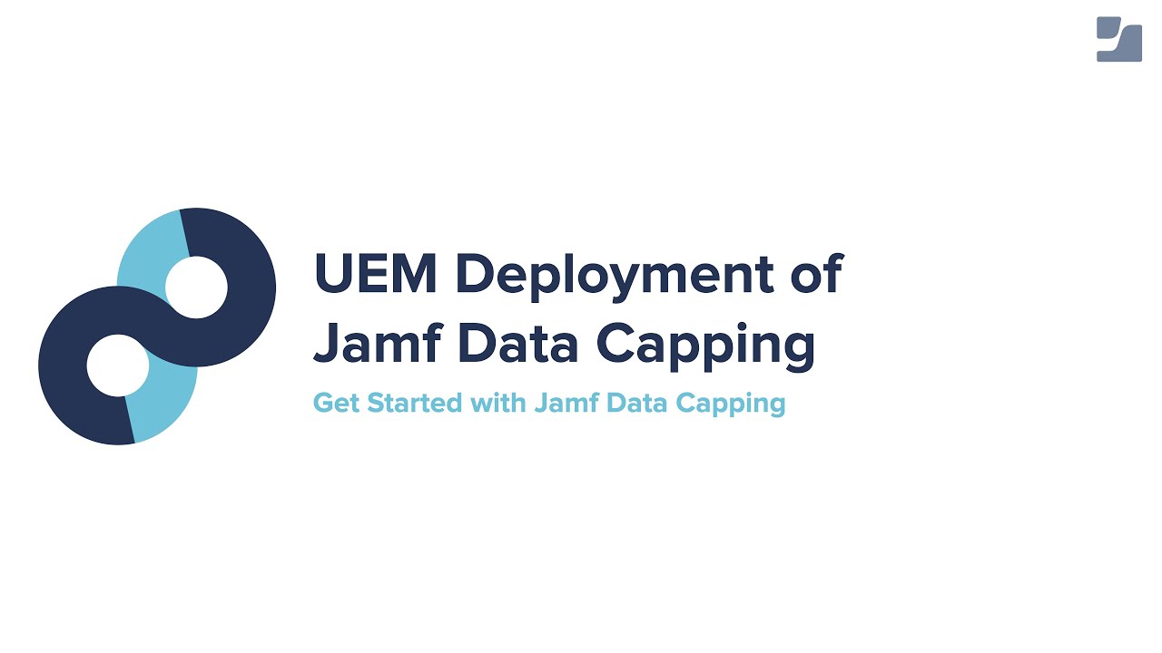 [3] UEM Deployment of Jamf Data Capping - YouTube