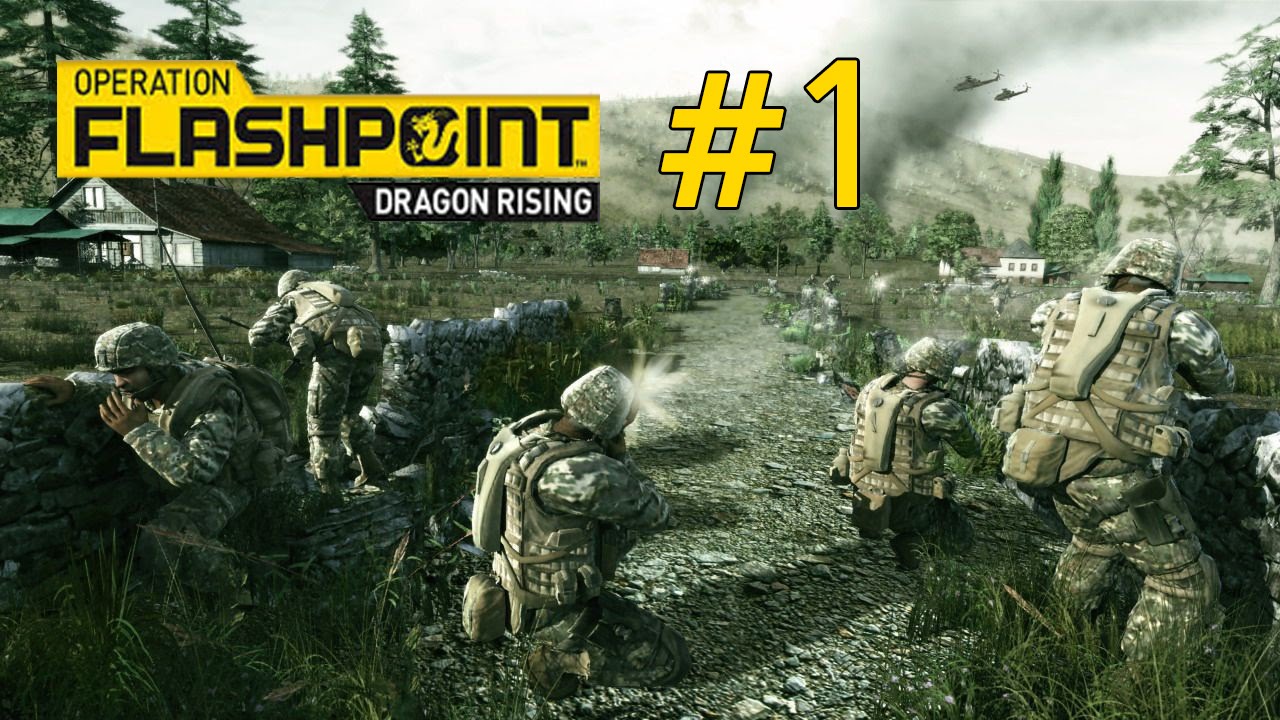 #1 Первая миссия Operation Flashpoint: Dragon Rising (Прохождение на ...