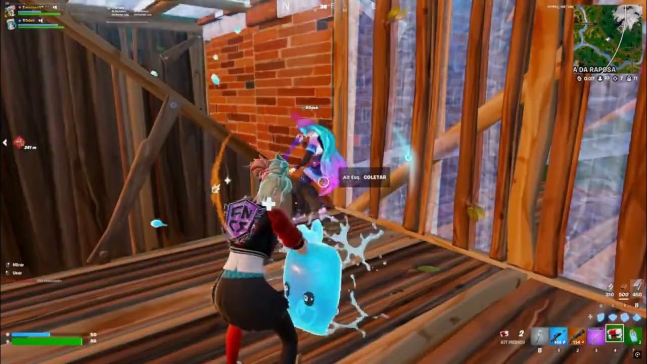 VEJA ESSE COFRE SECRETO QUE TEM NO FORTNITE - YouTube