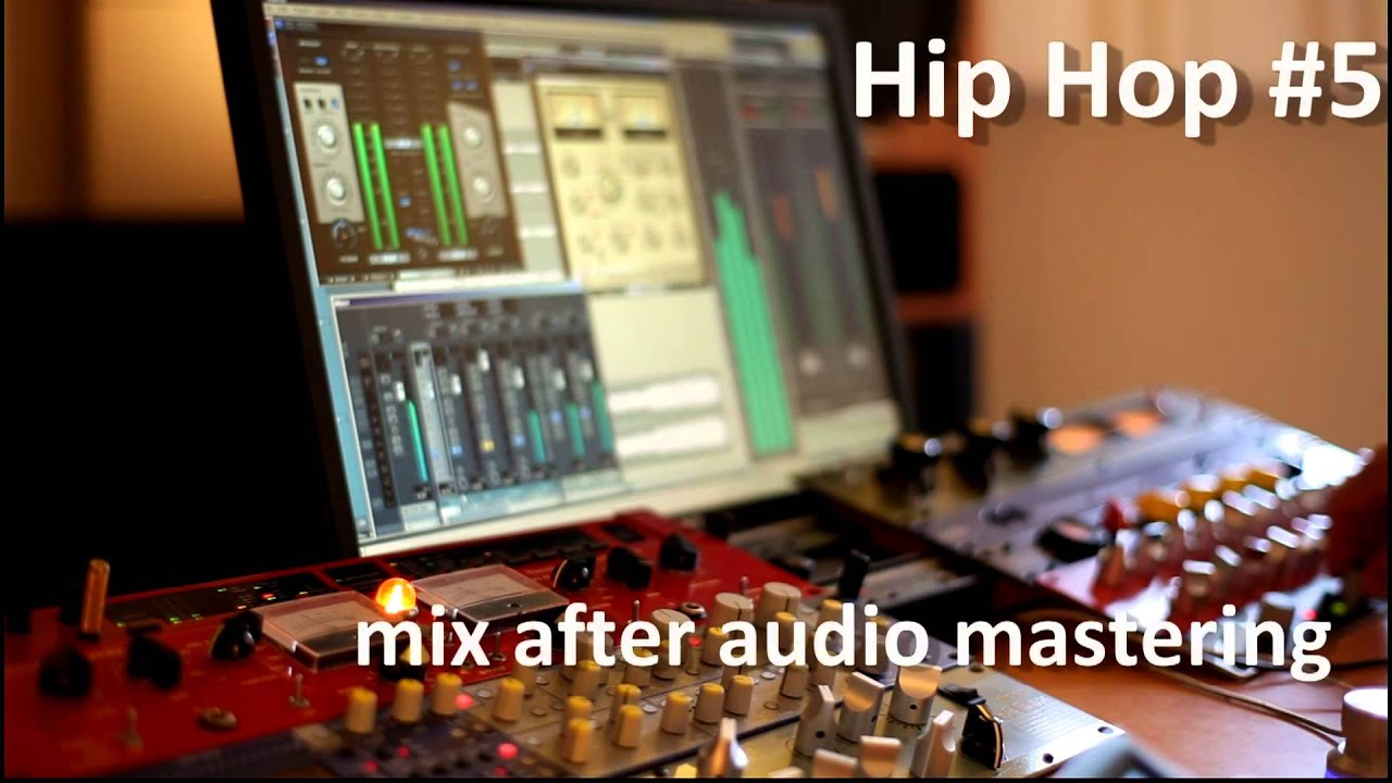 Mastering Studio Audio Sample Hip Hop #5. Red Mastering Studio, London ...