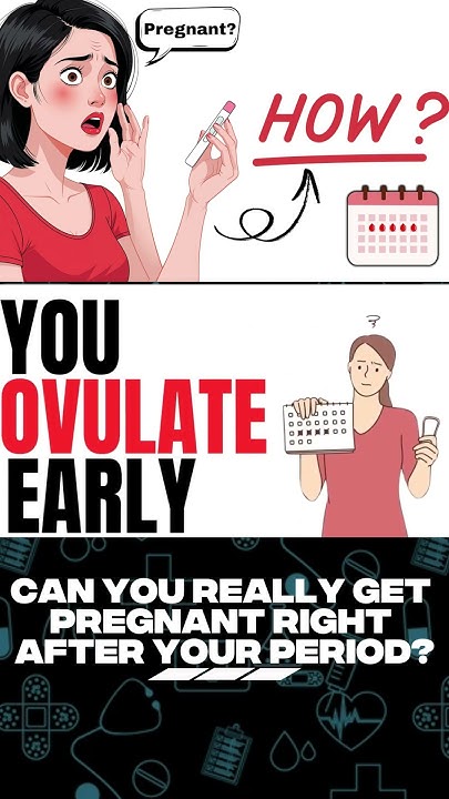 Can You Get Pregnant Right After Your Period? - YouTube