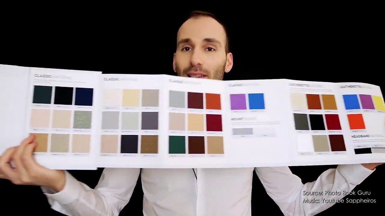Album Swatch Kit, photographer kit / Sample kit by Flipchap.com - YouTube