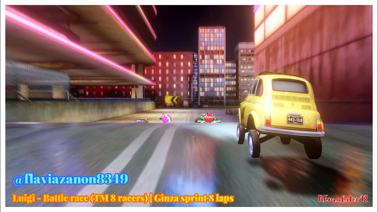 Cars 2 The Video Game | Luigi - Battle Race (TM 8 Racers) | Ginza ...