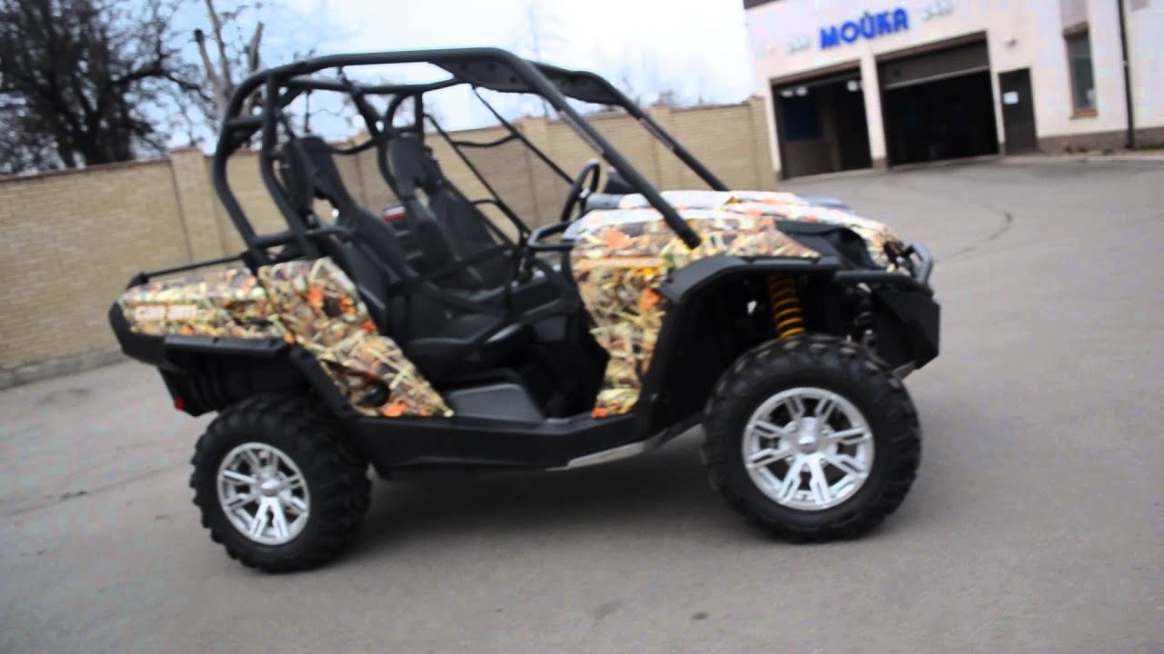 видео обзор BRP Commander 800 - YouTube