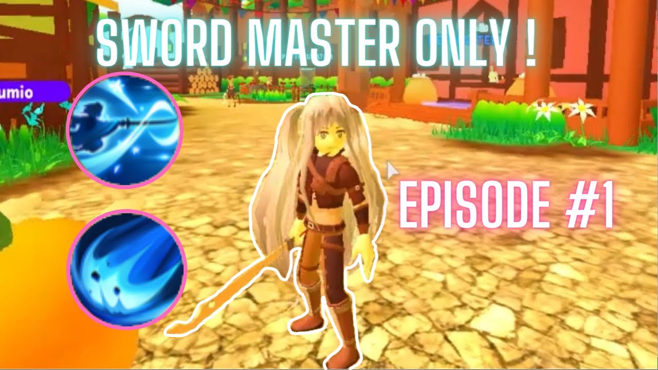 World Zero Roblox SwordMaster Only Challenge Episode#1 - YouTube