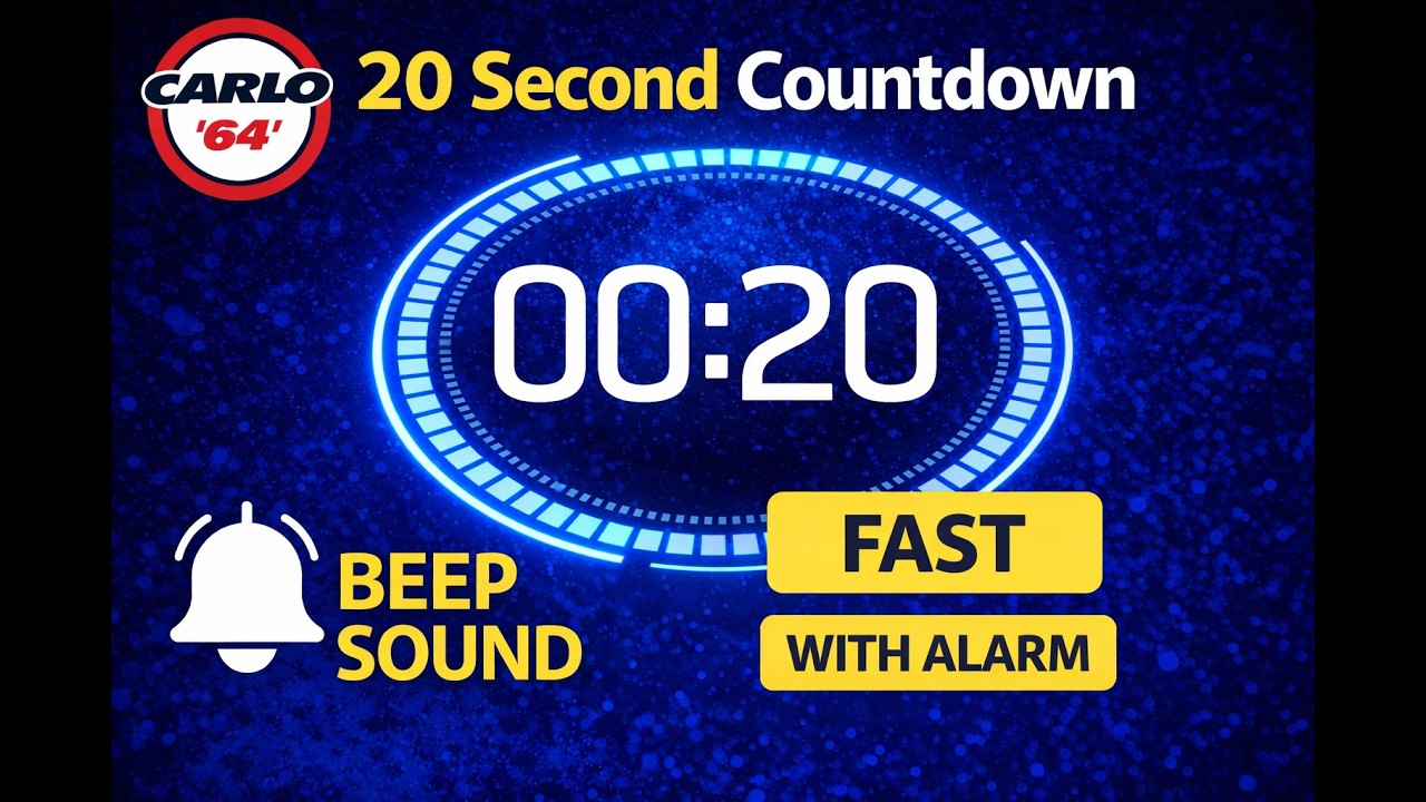 🚀20 SEC Countdown | Il tuo Timer Universale ⏱️ - YouTube