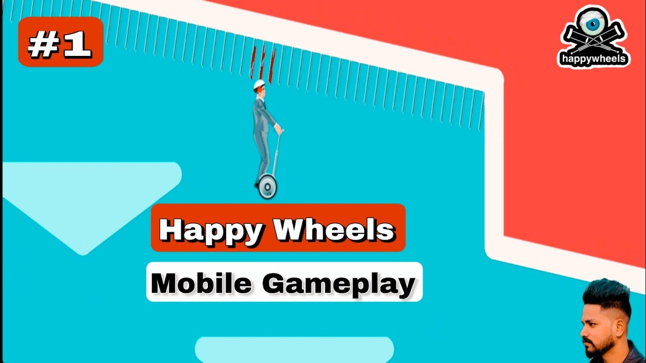 Happy Wheels Gameplay For Mobile 📱 #1 #android #mobile #happywheels ...