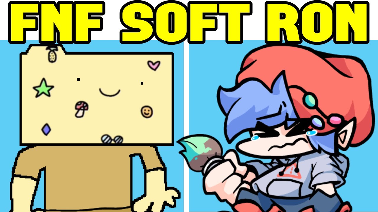 Friday Night Funkin' VS Soft Ron (FNF Mod) - YouTube