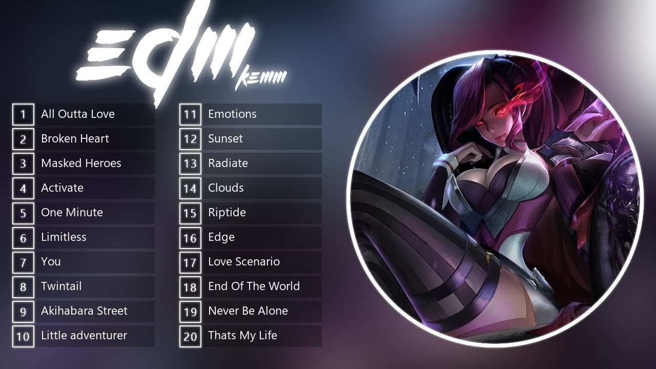Top 20 Bản EDM Chất Nhất 2018 😍️ KEMM 😍 Best Music Mix 2018 - YouTube Music