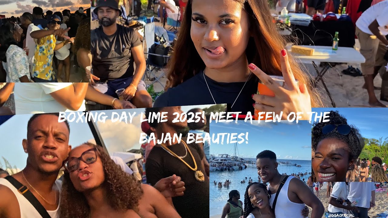 Boxing Day lime Barbados 2025! Meet a few of the Bajan Beauties ...