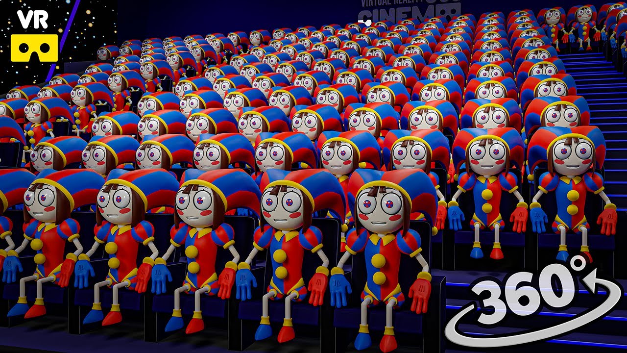 THE AMAZING DIGITAL CIRCUS 360° VR - CINEMA HALL | Pomni VR/360 ...