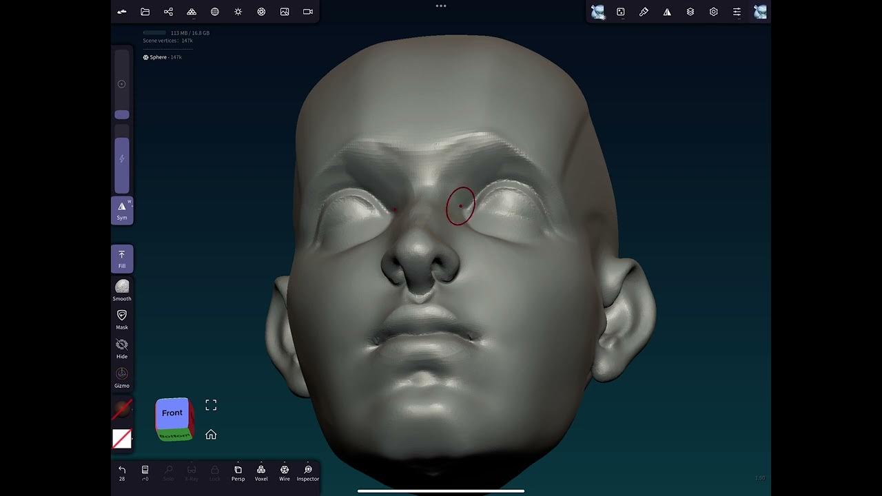 Comparison of the Hypopo brush and base Clay with alpha disabled - YouTube