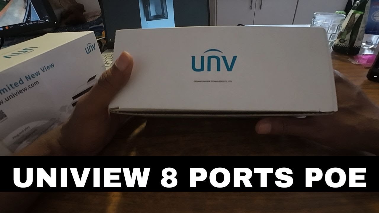 UNV 8-Port POE Switch NSW2020-10T: Unboxing & Power Test! - YouTube