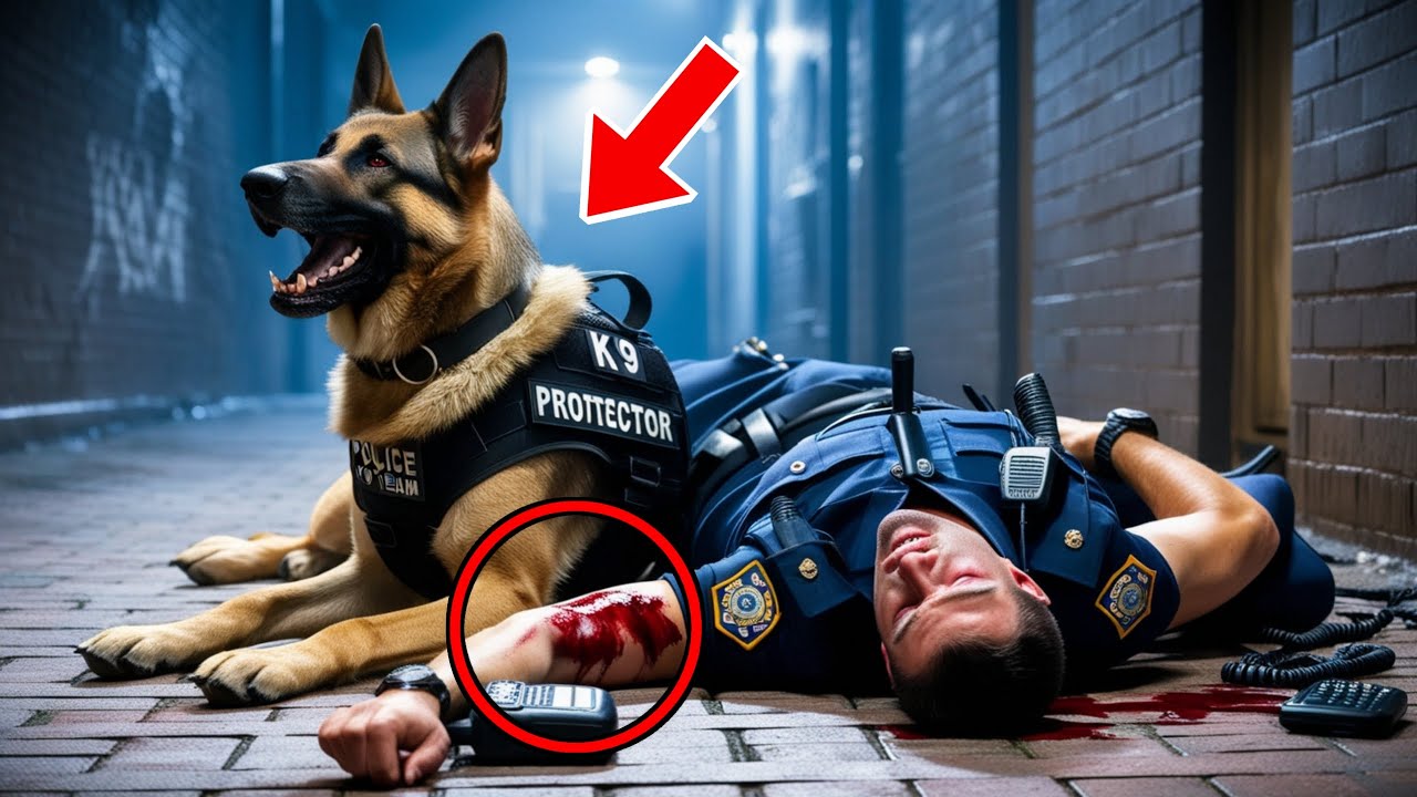 Police Officer Was On the Brink of Death, But His K9 Partner Defied All ...