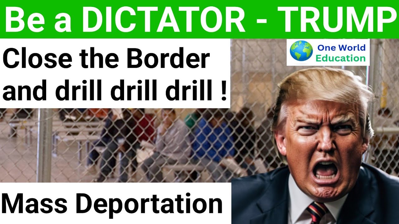 Trump's 1st Day Plan as President: Dictator Moves & Bold Agenda ...