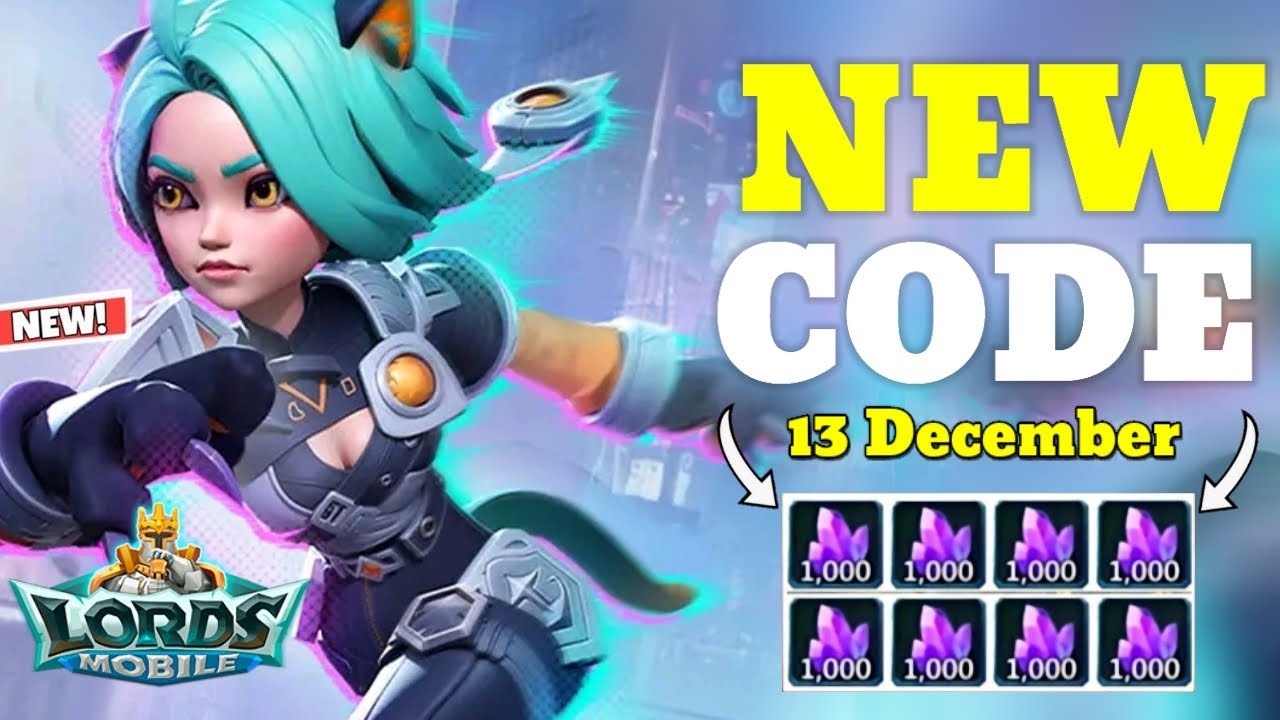 *New* Lords Mobile Redemption Code 13 December 2024 || New Redeem Code Lords Mobile - YouTube