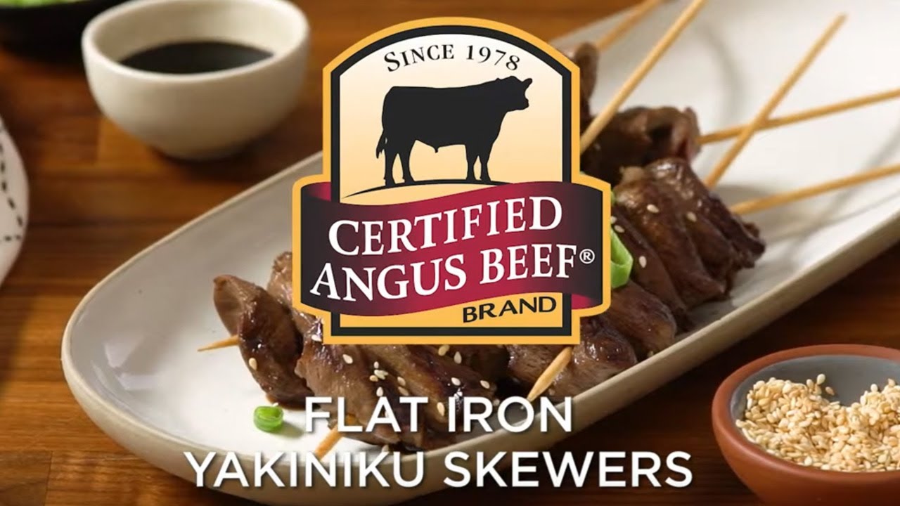 How to Make Yakiniku Skewers | Flat Iron Steak Recipe - YouTube