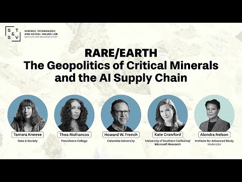 RARE/EARTH: The Geopolitics of Critical Minerals and the AI Supply Chain - YouTube