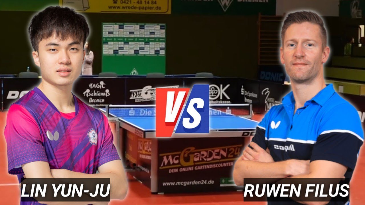 Lin Yun-Ju vs Ruwen Filus German League - YouTube