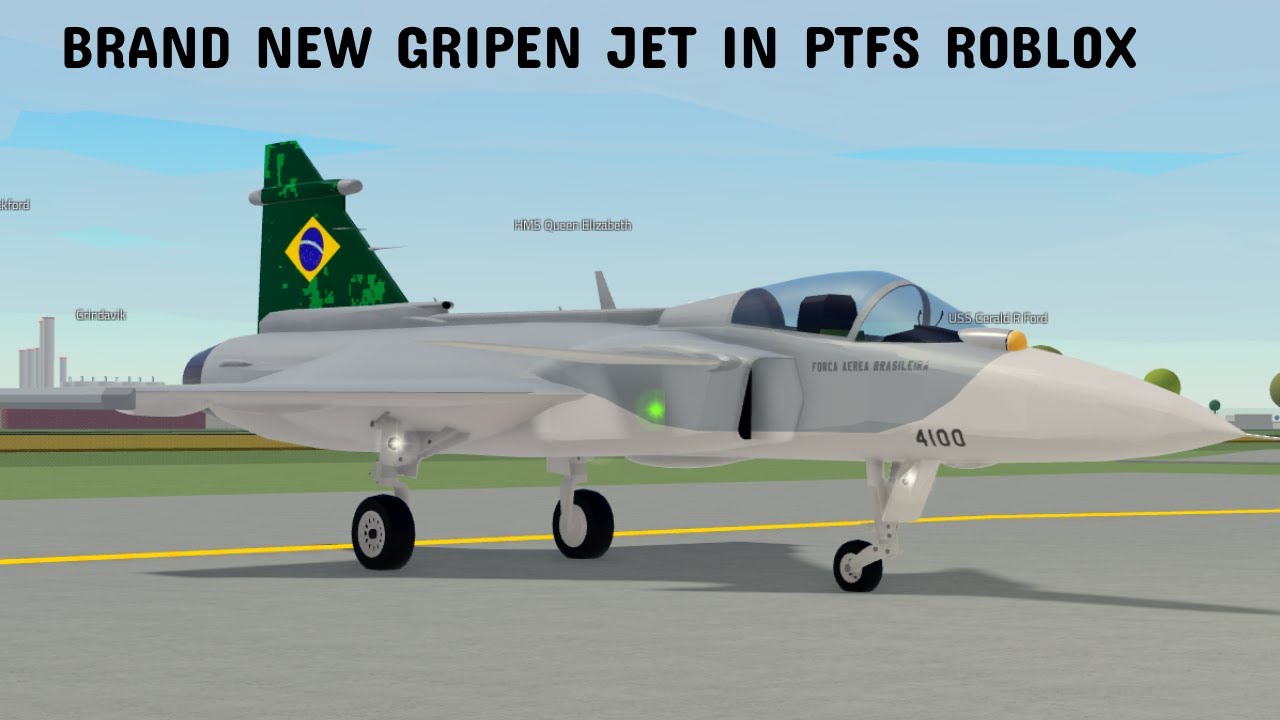New Gripen Jet in PTFS (Roblox) - YouTube
