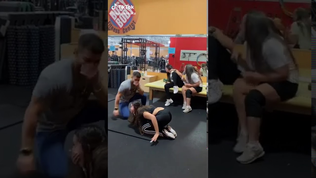 Girl Farts During Excersive 😂 - YouTube