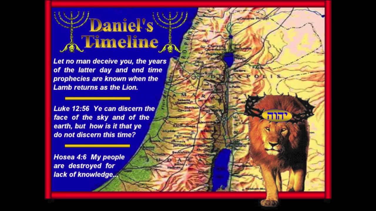 Daniels' 70 Weeks TimeLine and Prophecy Pt 1 of 4 - YouTube