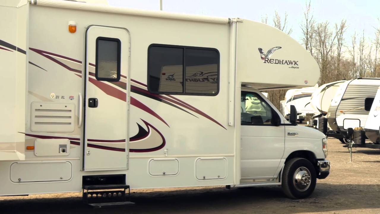 Johnston RV Rental 31 Foot Jayco Redhawk Class C - YouTube