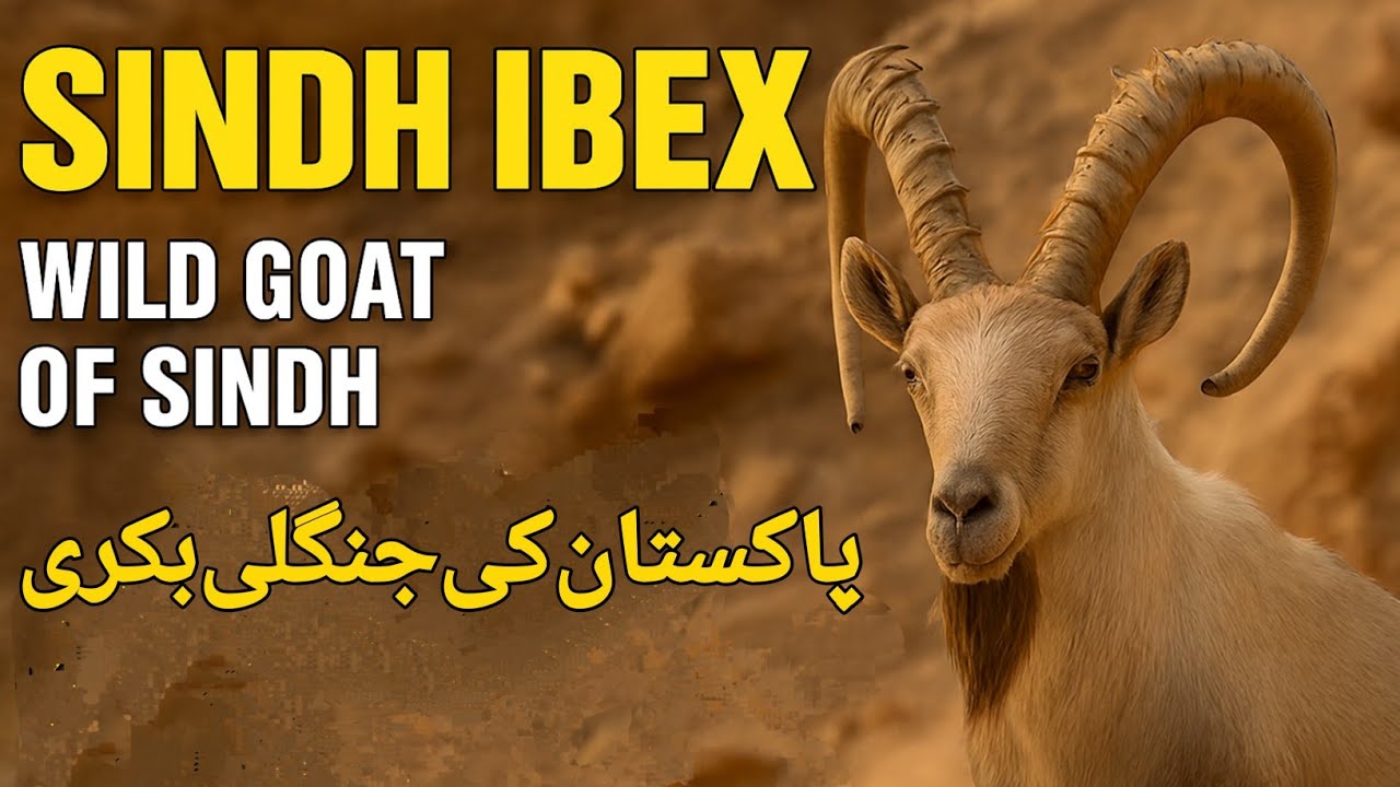 Ibex The Wild Goat Of Sind | Pakistani Jungli Pahadi Bakri | Difference ...