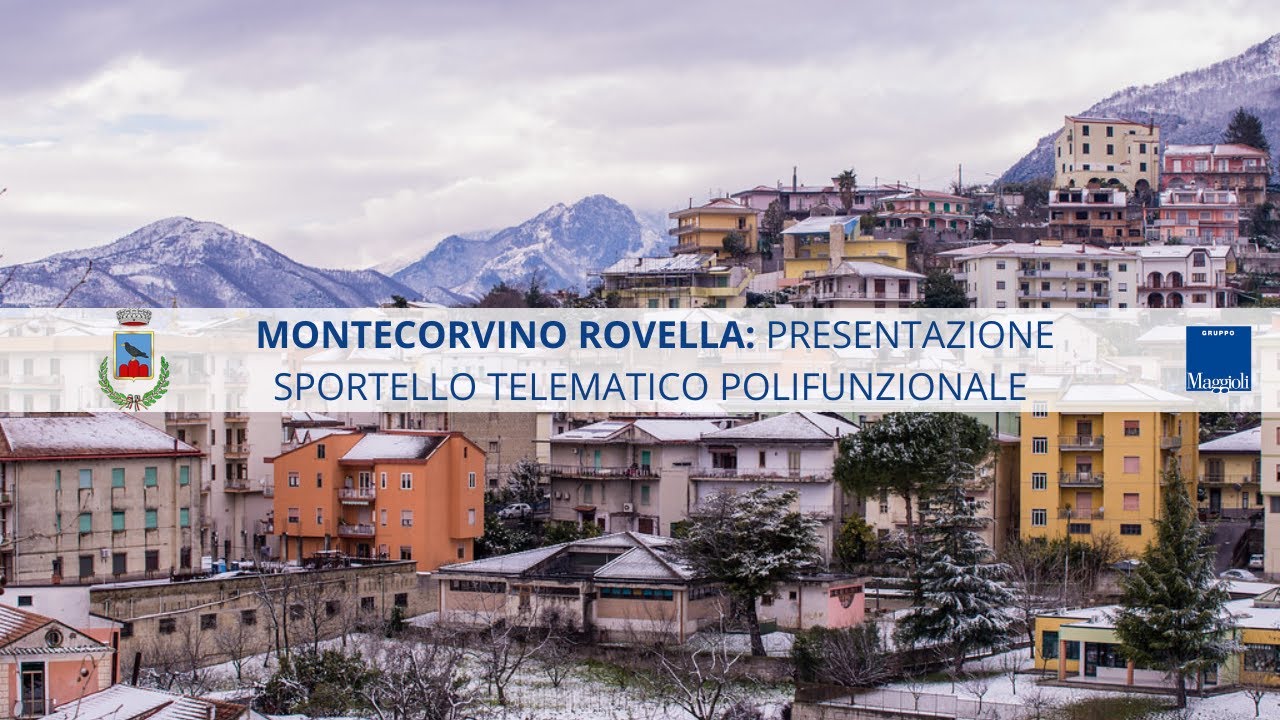 Comune di Montecorvino Rovella: presentazione Sportello Telematico ...