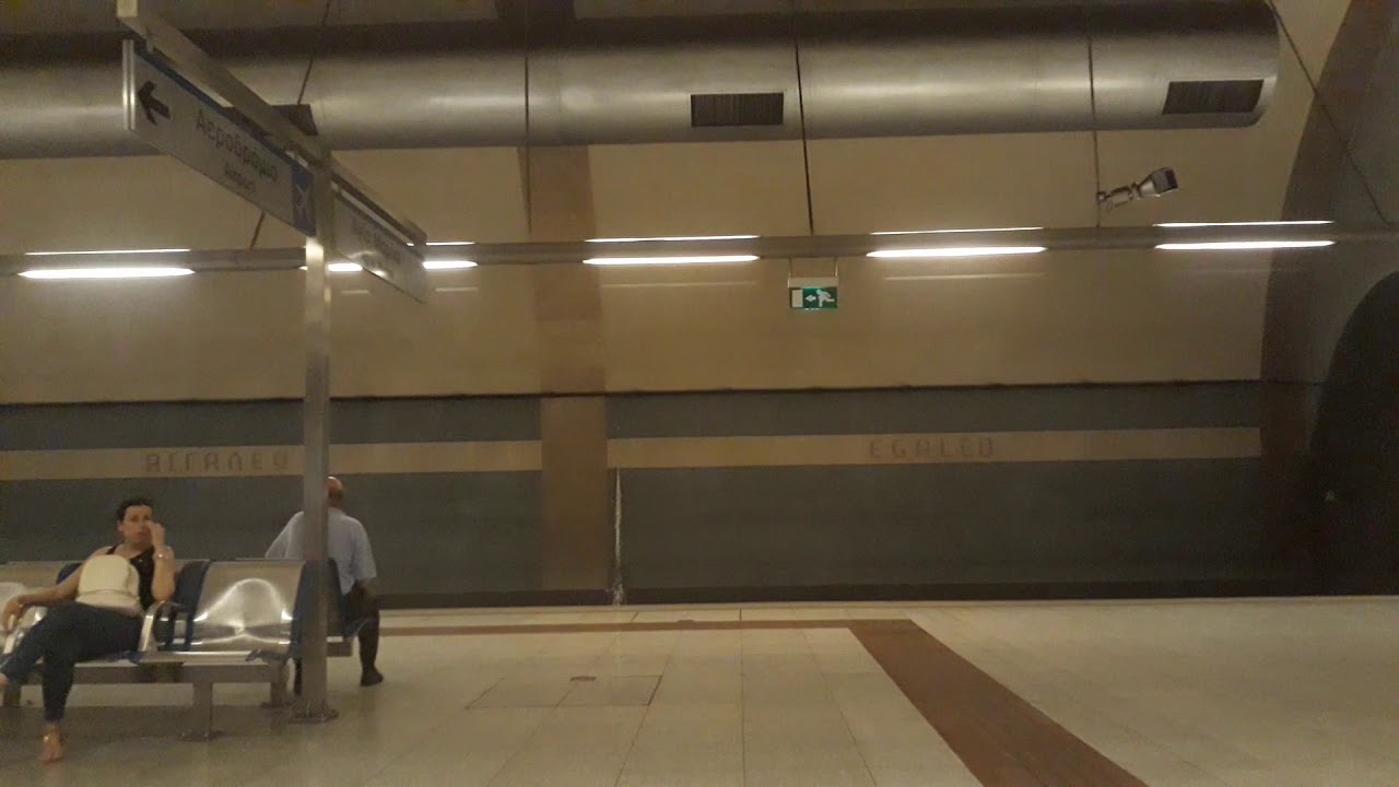 Μετρό Αθήνας Γραμμή 3/Athens Metro: Ride from Egaleo to Elaionas (FHD ...