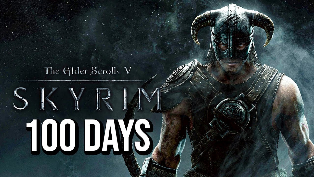 I Spend 100 Days in Skyrim and Here's What Happened - YouTube
