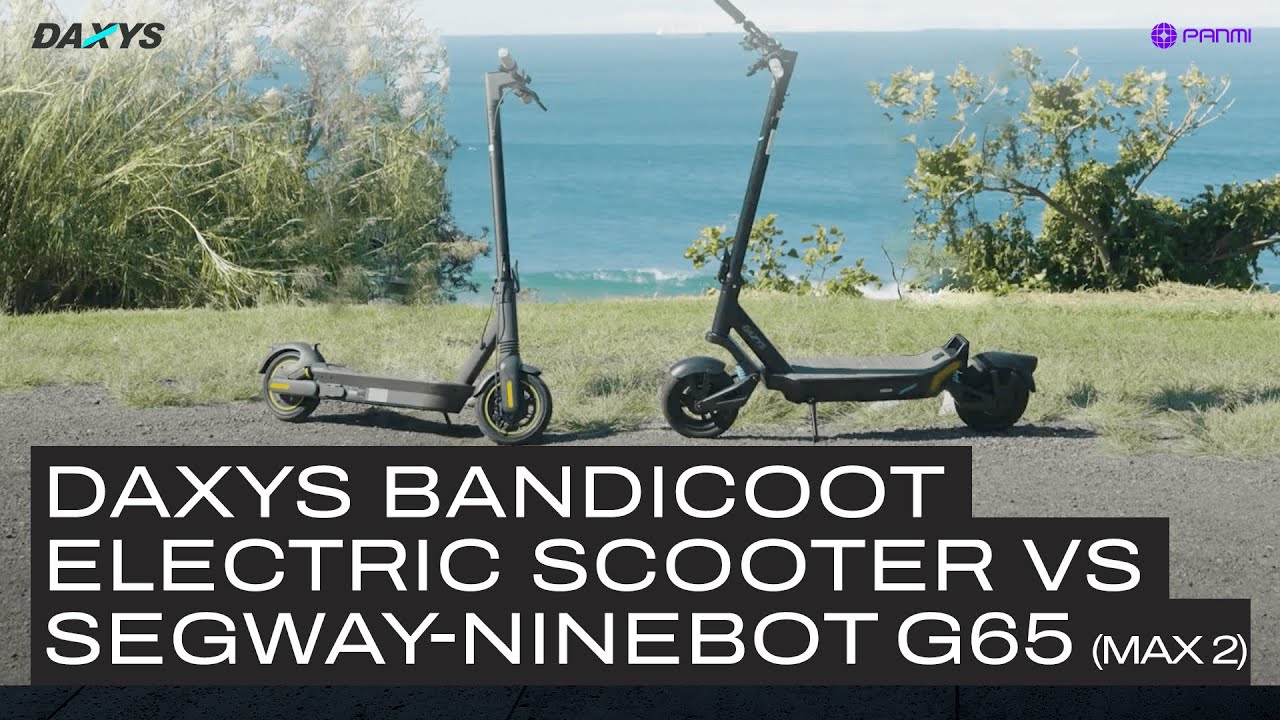Daxys Bandicoot Electric Scooter VS Segway-Ninebot G65 (Max 2) - YouTube