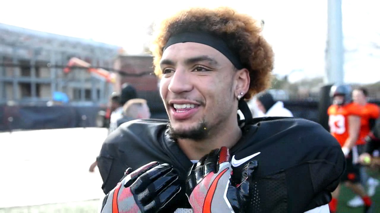 Oregon State Beavers' Devin Chappell on Civil War, facing Oregon Ducks ...