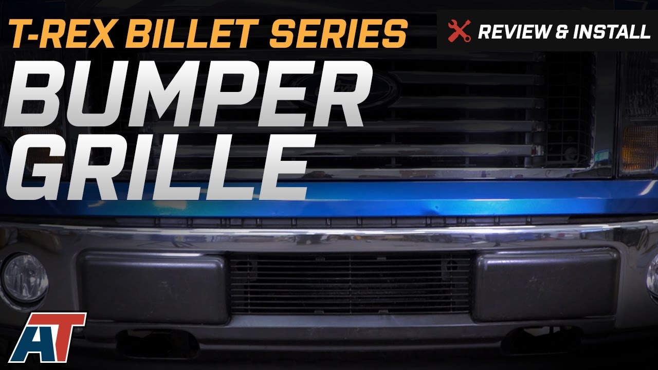 2009-2014 F150 T-REX Billet Series Bumper Grille Review & Install - YouTube