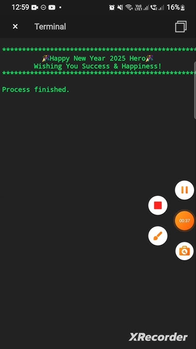 Happy New Year 2025 in Python | Code by DCoder - YouTube