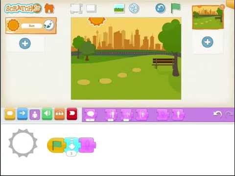 Coding: Making things disappear (Scratch Jr) - YouTube
