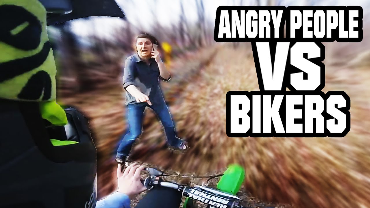 ANGRY PEOPLE vs BIKERS -- The Best Compilation [2016] #17 {World Comedy ...