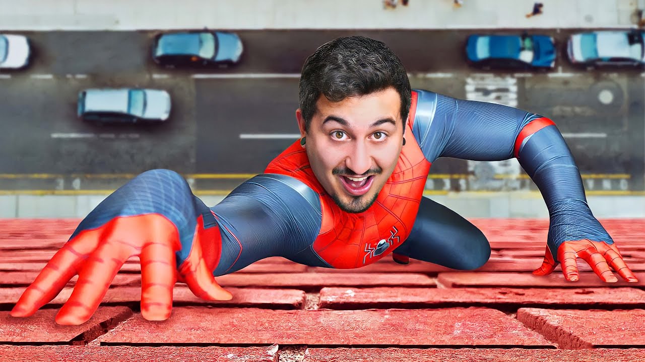 I Built Spider-Man Climbing Suit That Actually Works! - YouTube