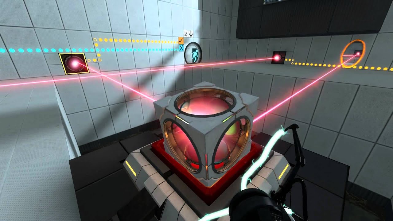 Portal 2 Custom Chamber - Lasers 101 by Vii - YouTube