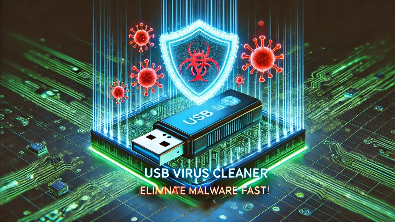 Clean USB Virus for free - YouTube