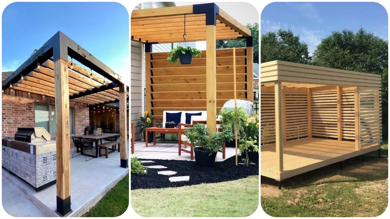 Building a Pergola Over a Patio | Building a Pergola on Existing Deck ...